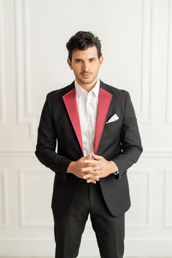 Burgundy Velvet Lapels | The Lapel Project